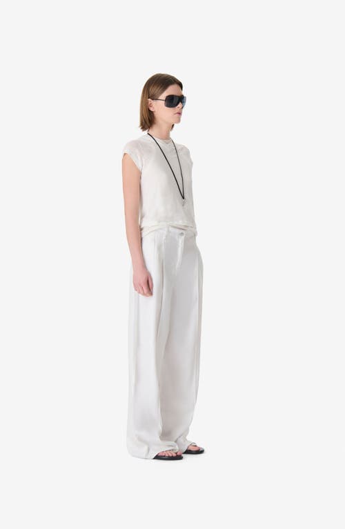 IRO PARIS IRO Remy Wide Leg Tencel Blend Trousers